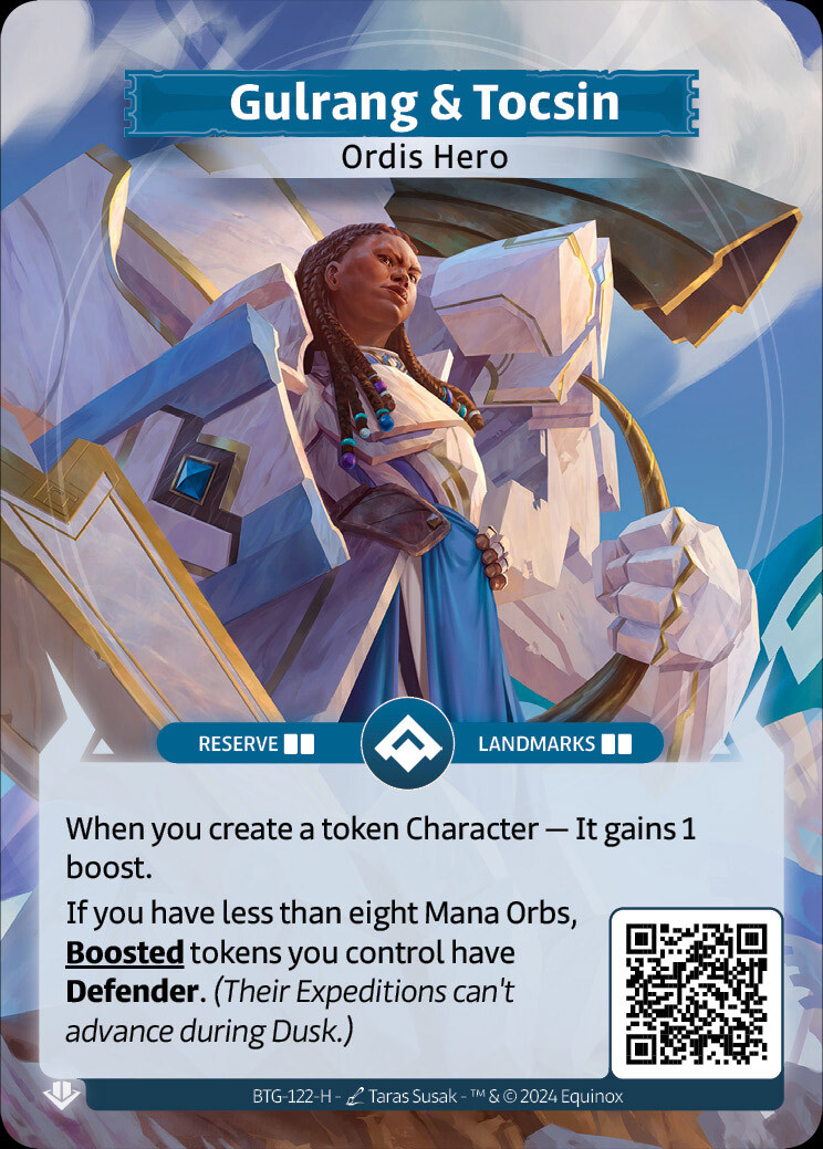 Altered TCG - Altered - Hero Card Ilustration - Gulrang & Tocsin