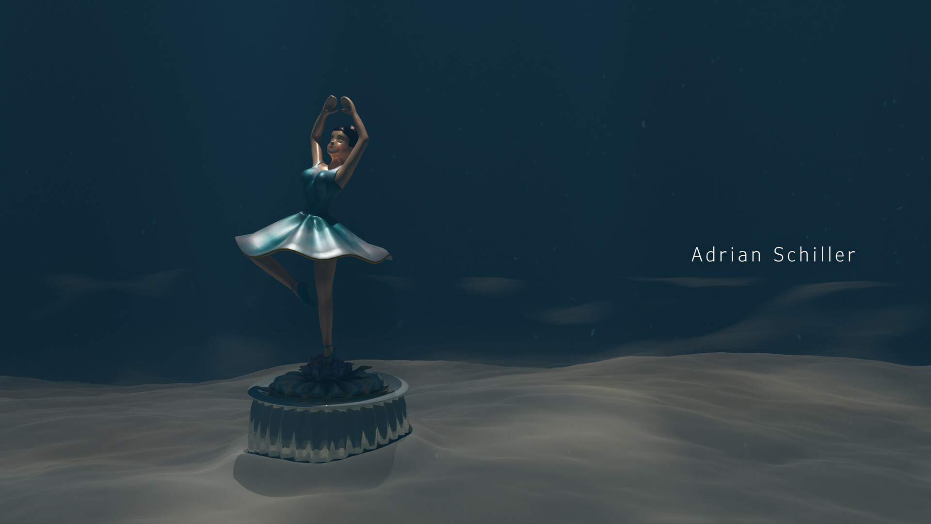 ArtStation - 3D Animated opening title, semester project