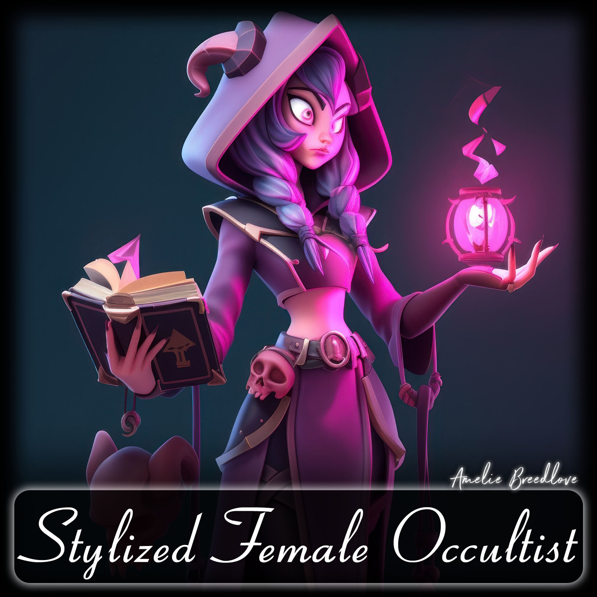 ArtStation - 200 Stylized Female Occultist Reference Pack | 4K | v.68