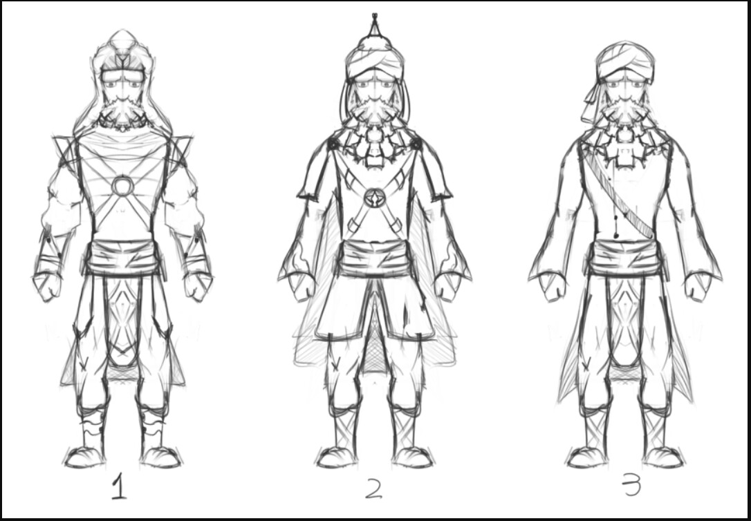 ArtStation - character blueprint