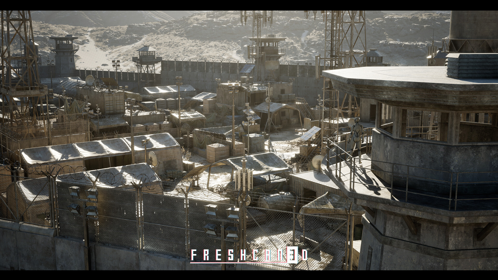 Freshcan 3D - Environment Art Studio - Military Base & Military Camp ...