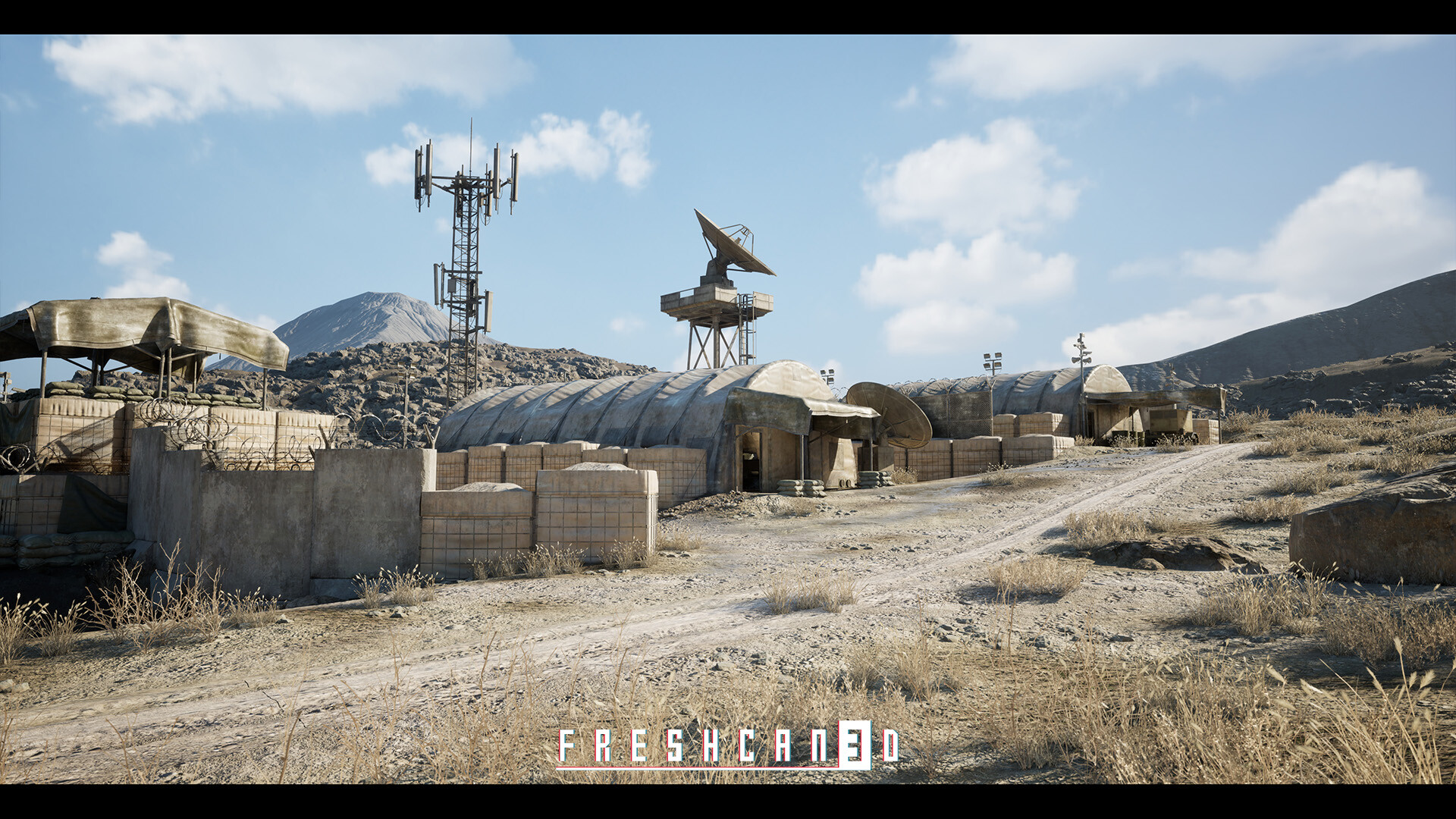 Freshcan 3D - Environment Art Studio - Military Base & Military Camp ...