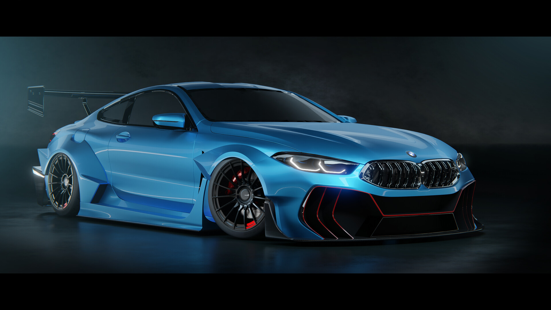 ArtStation - BMW M8 Lighting and Render