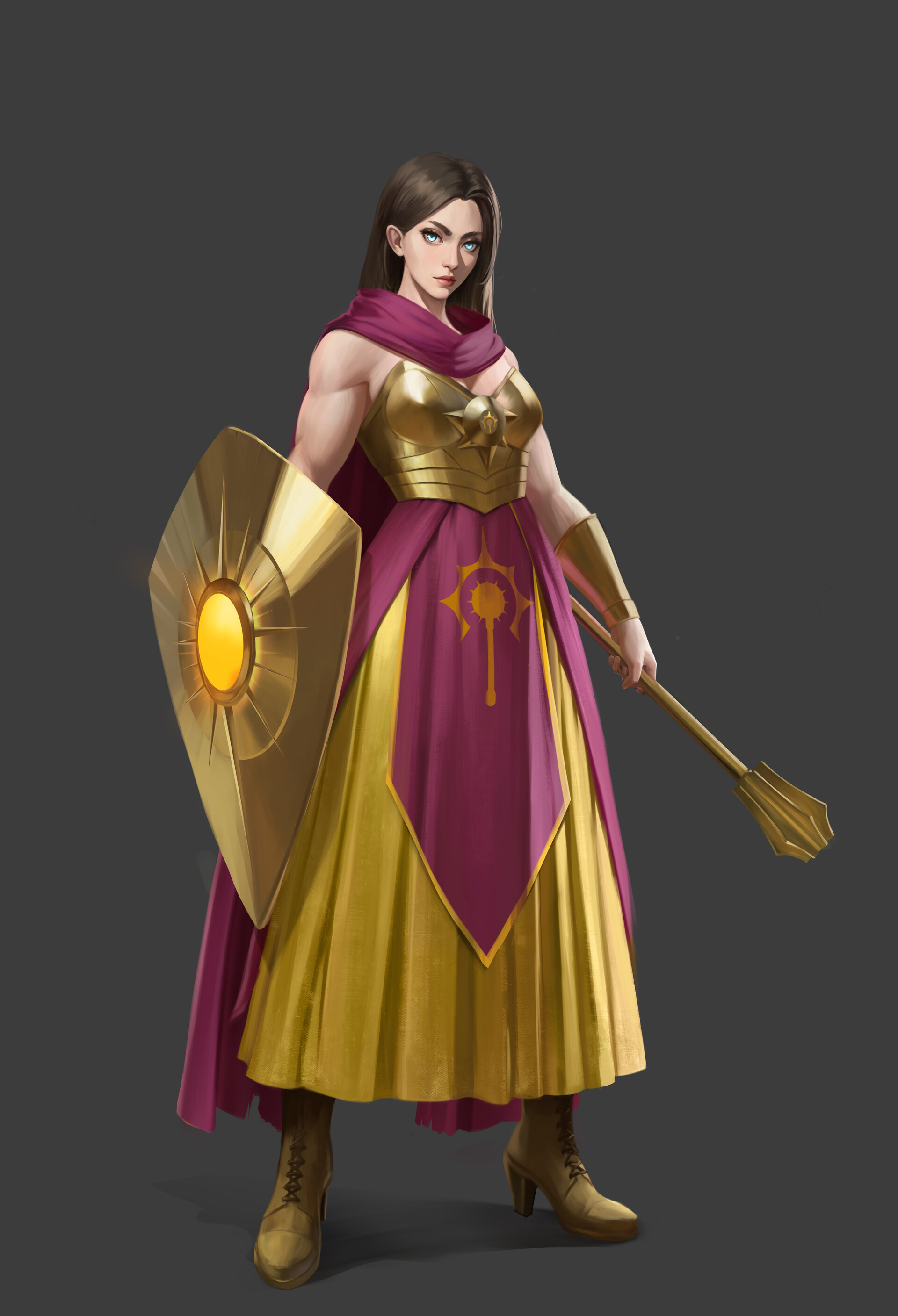 ArtStation - Briar: Assimar Charcter Illustration