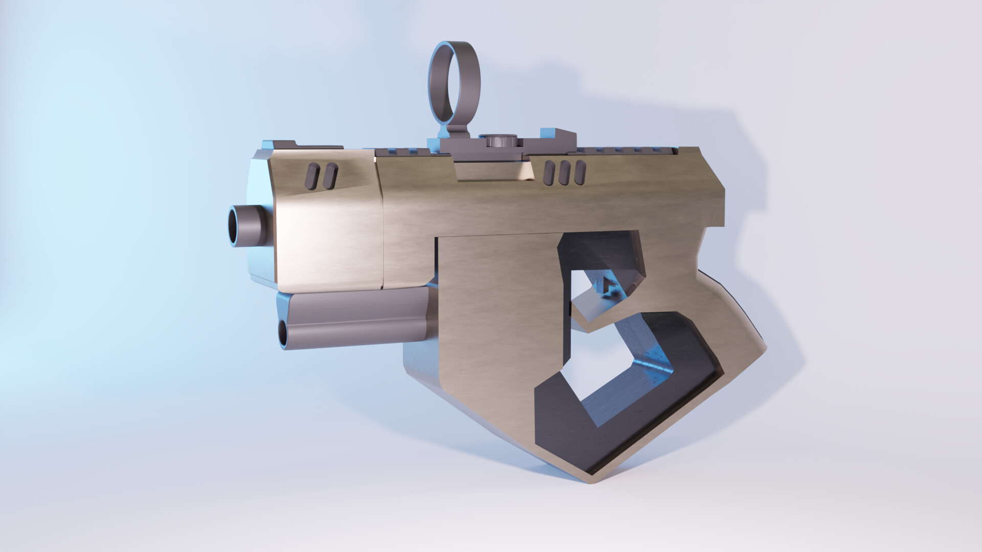 ArtStation - Pistol 3D model