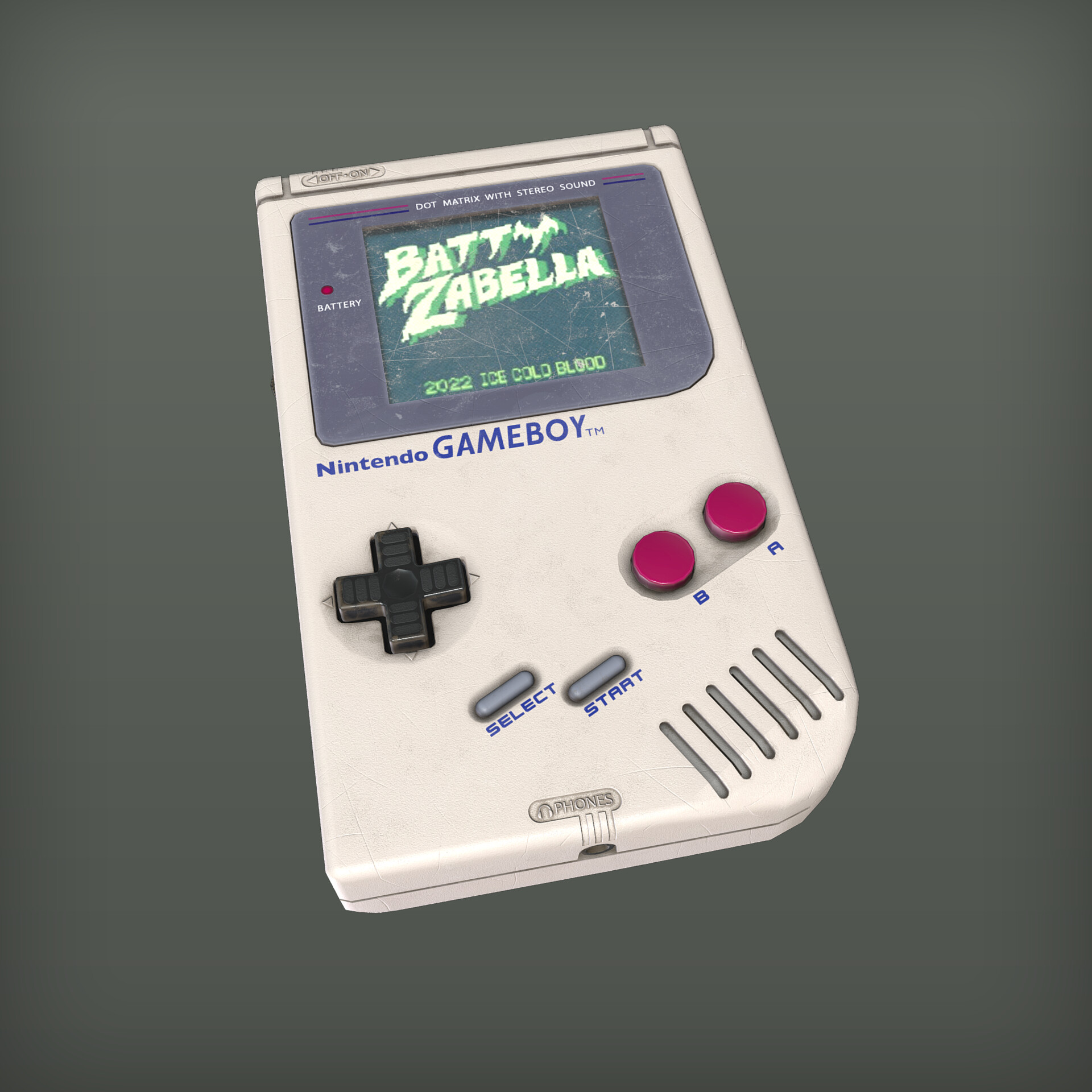 ArtStation - Original GameBoy