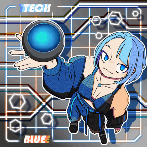 ArtStation - Blue Tech