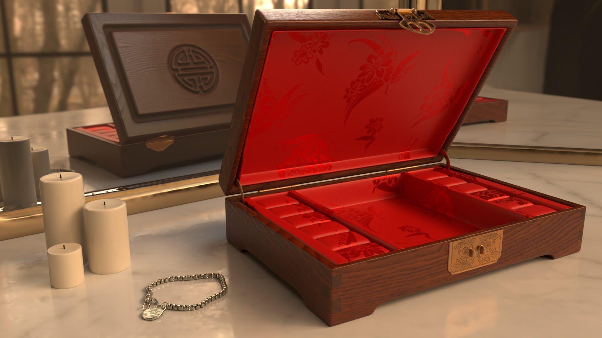 ArtStation - Jewelry Box and Bracelet
