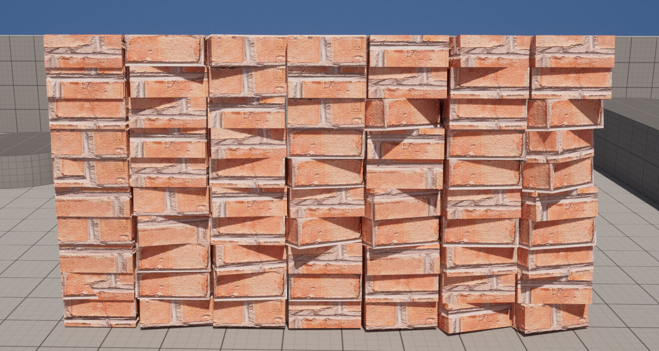 ArtStation - Procedural Wall in Unreal