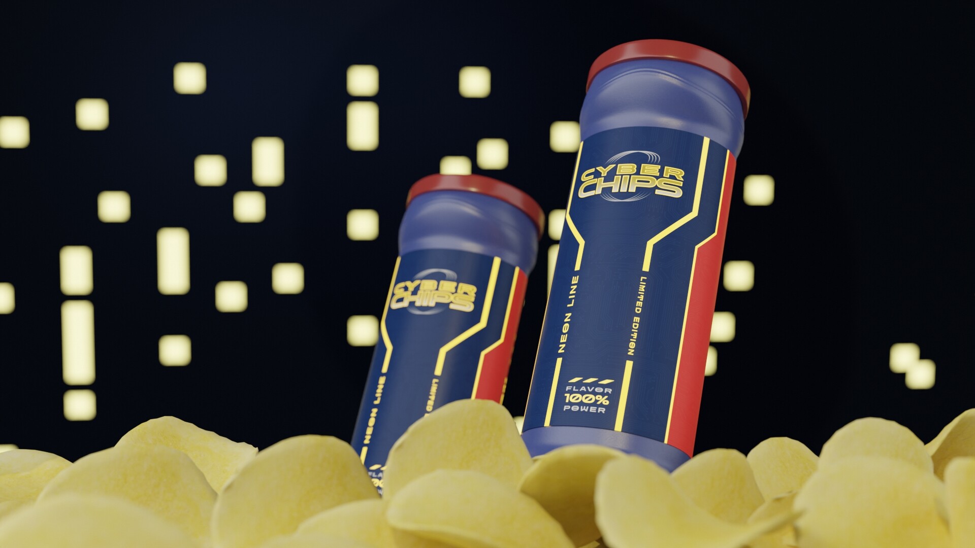 ArtStation - CYBER CHIPS Proyect