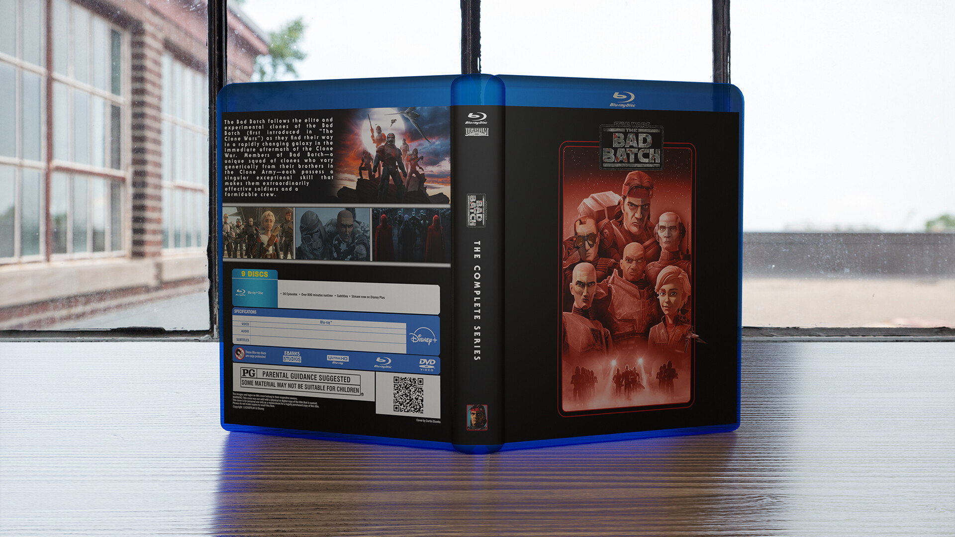 ArtStation - Star Wars: The Bad Batch TCS - Custom Blu-ray Cover