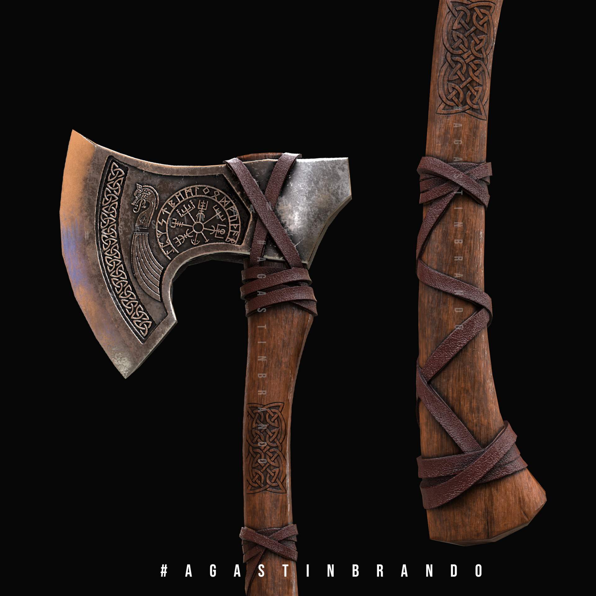 ArtStation - Axe 3D Model