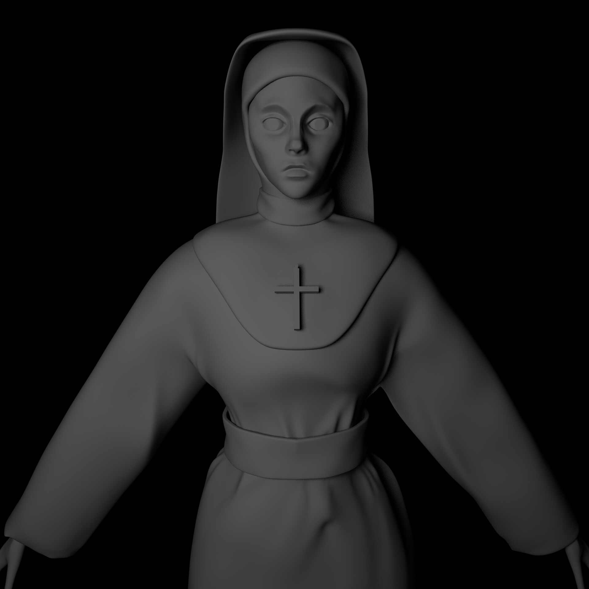 ArtStation - Nun