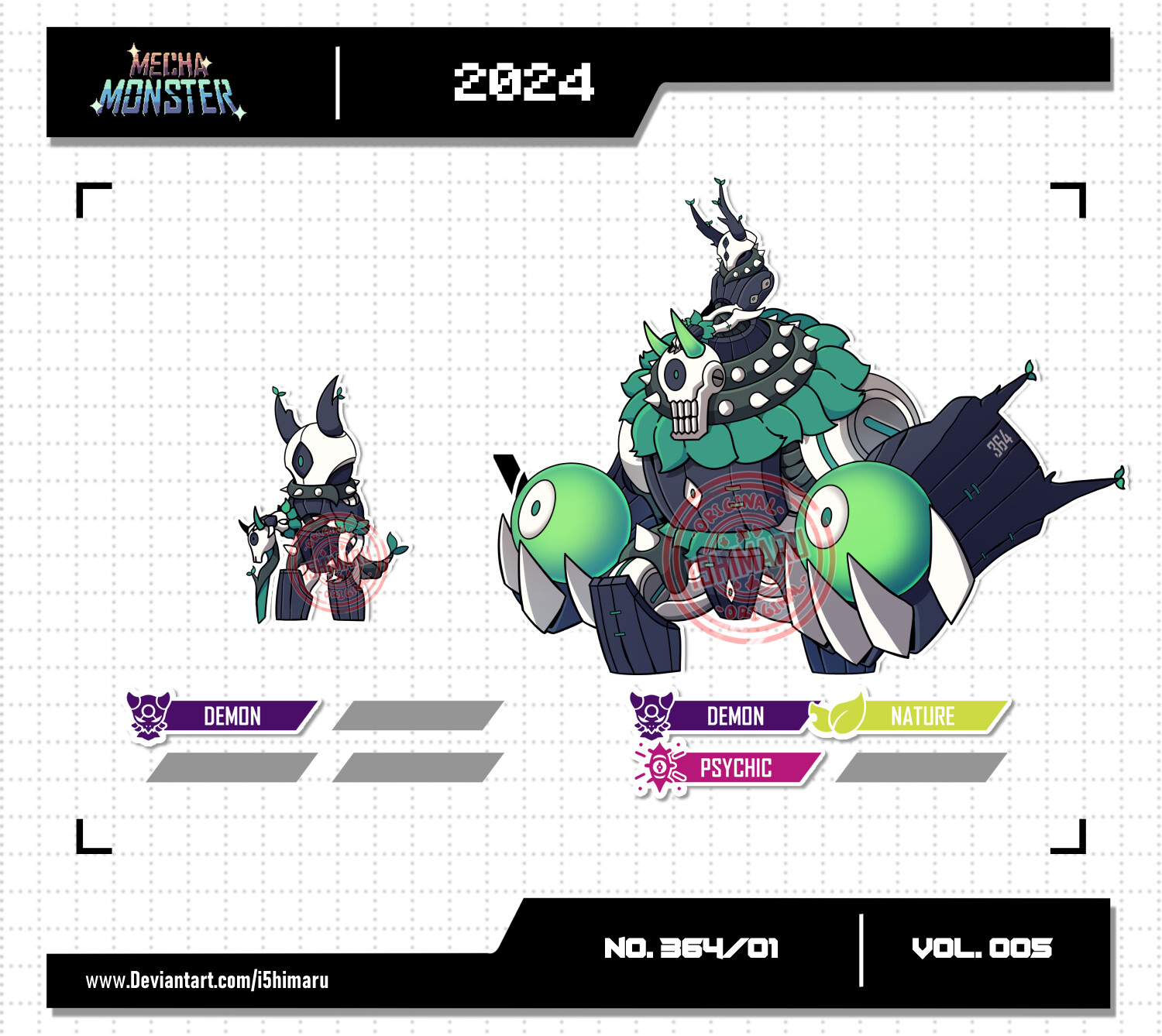 ArtStation - Mechamon NO.364/01 | VOL.005