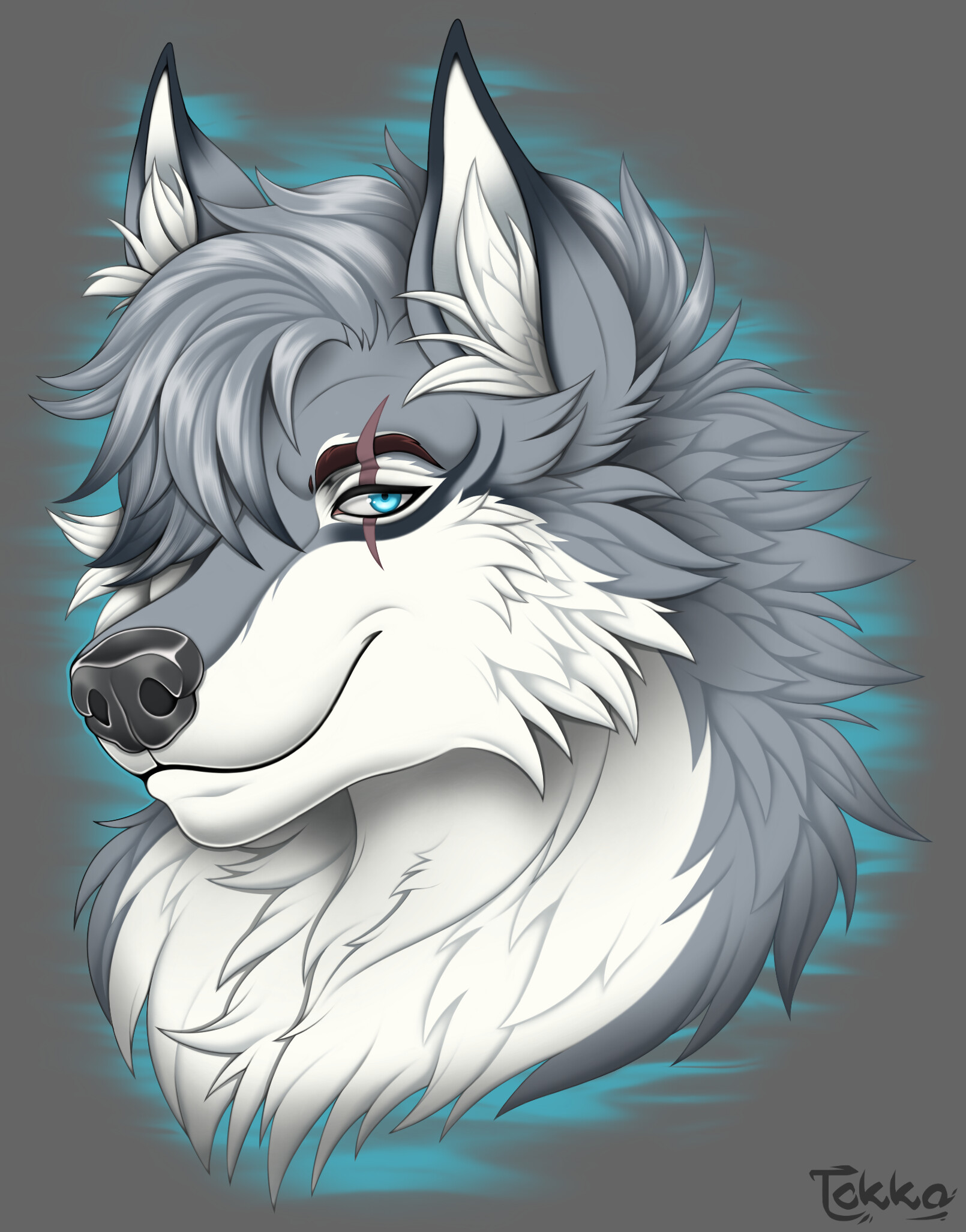 ArtStation - Wolf commission