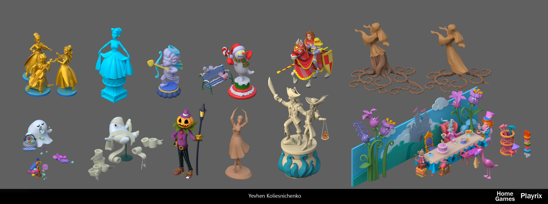 ArtStation - isometric props