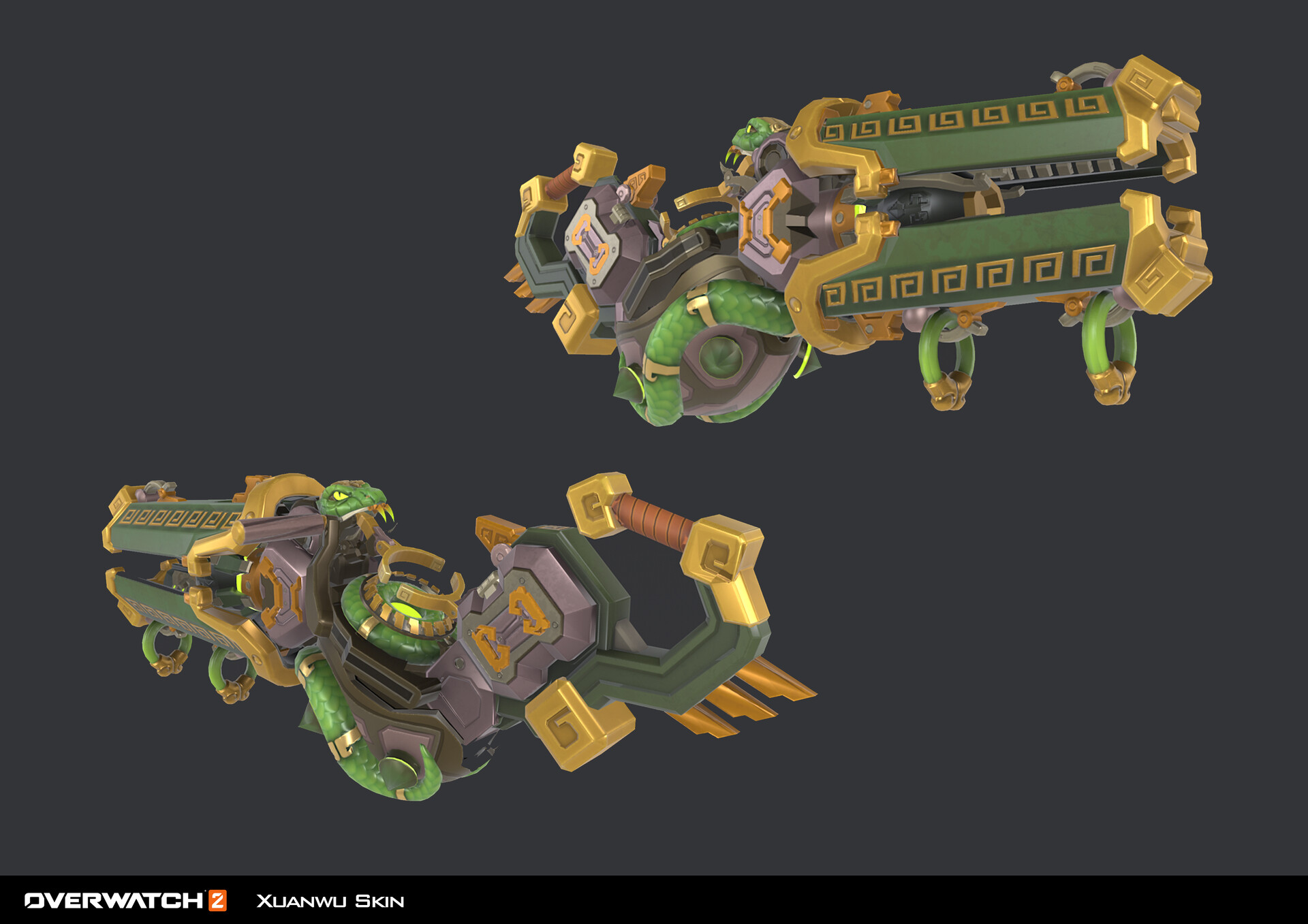 Tess PRALUS - Overwatch Zarya Xuanwu Skin Remake