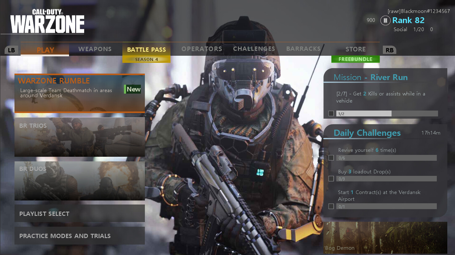 ArtStation - Call of Duty WARZONE - UI