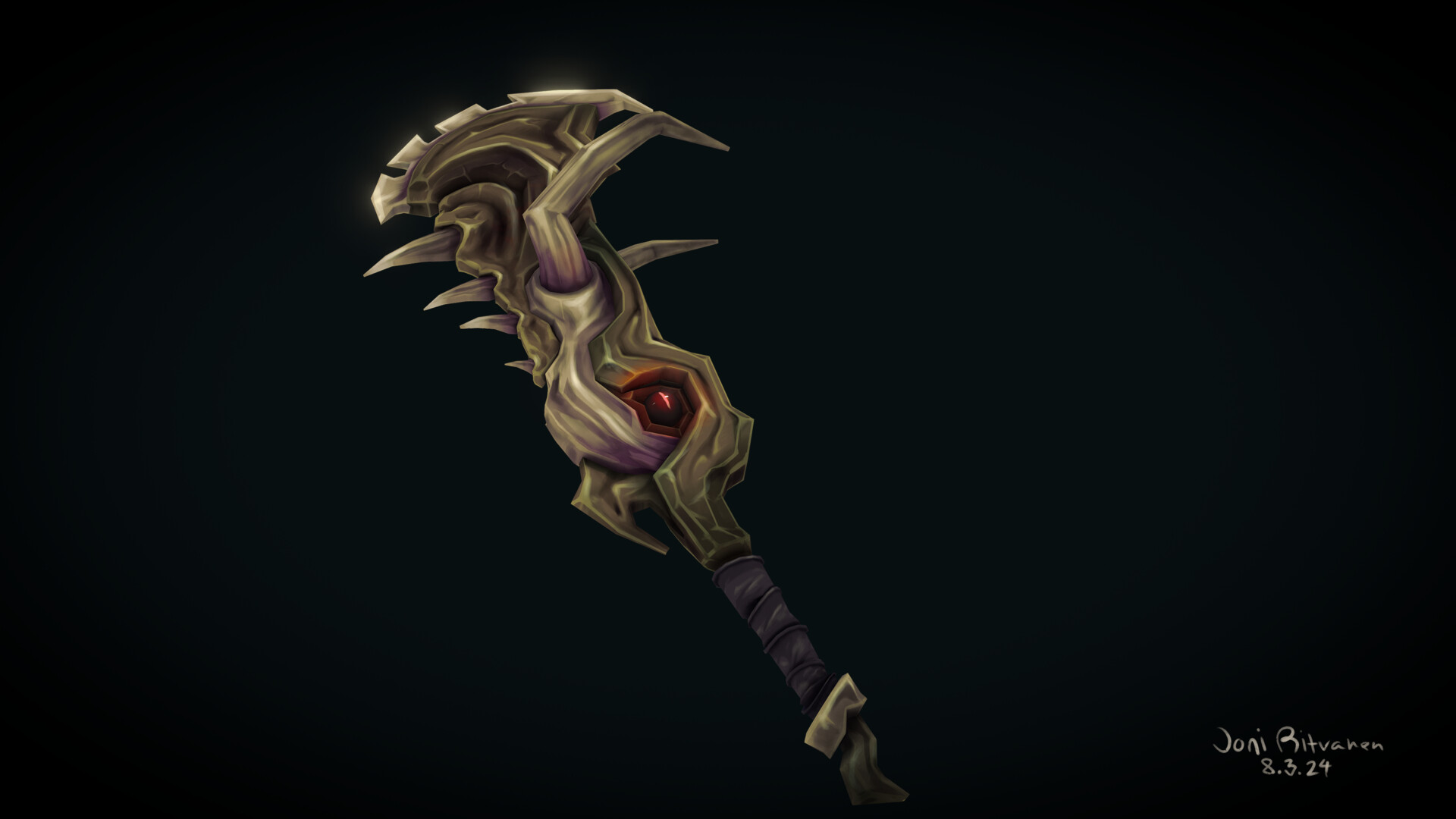 ArtStation - Bone Greatsword