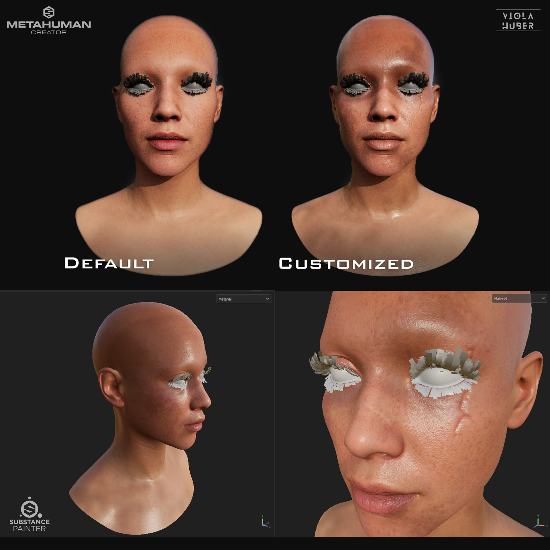 Viola Huber - Character Shading - Lure in the Dark