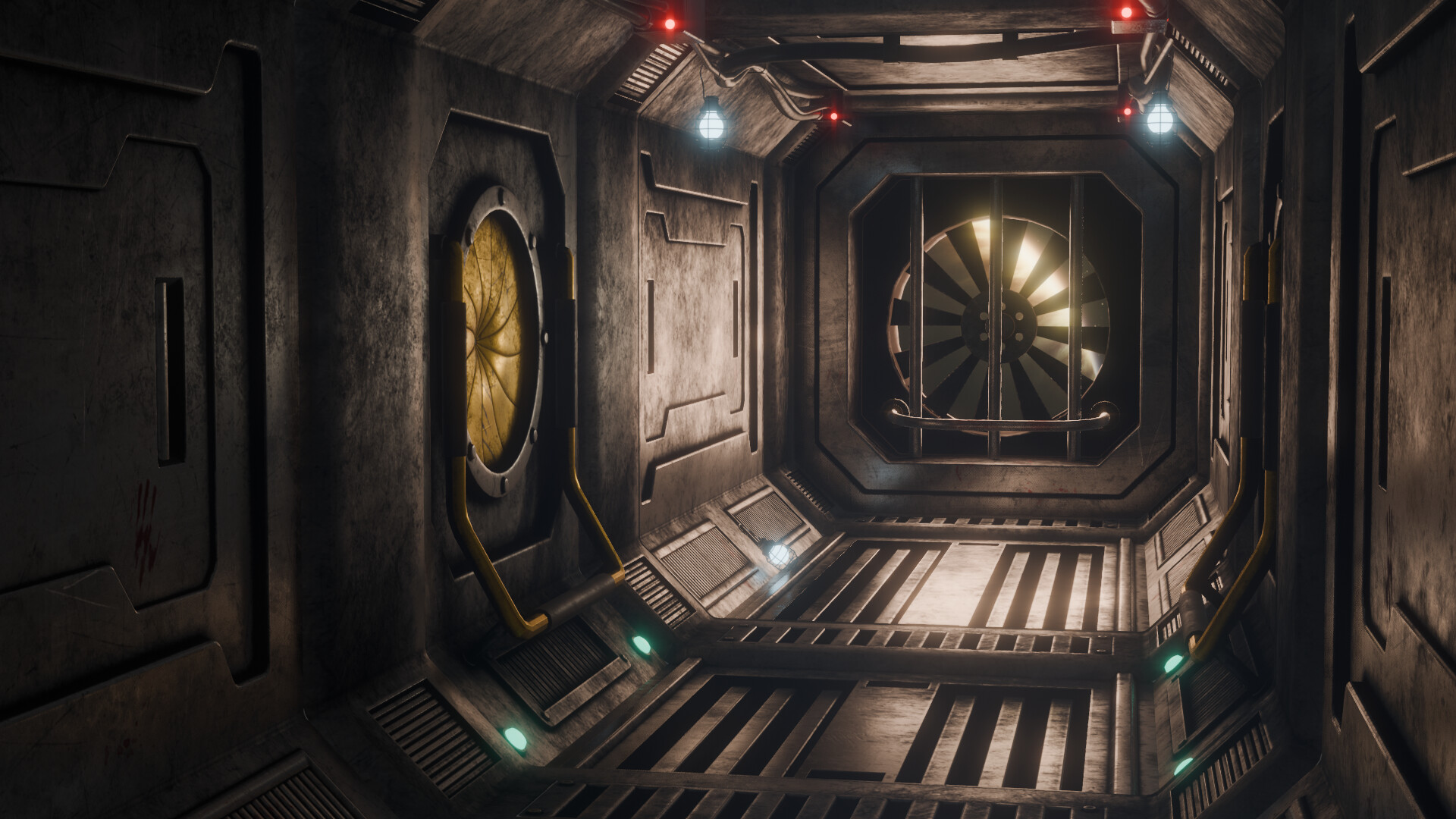 ArtStation - Airshaft from Alien Isolation