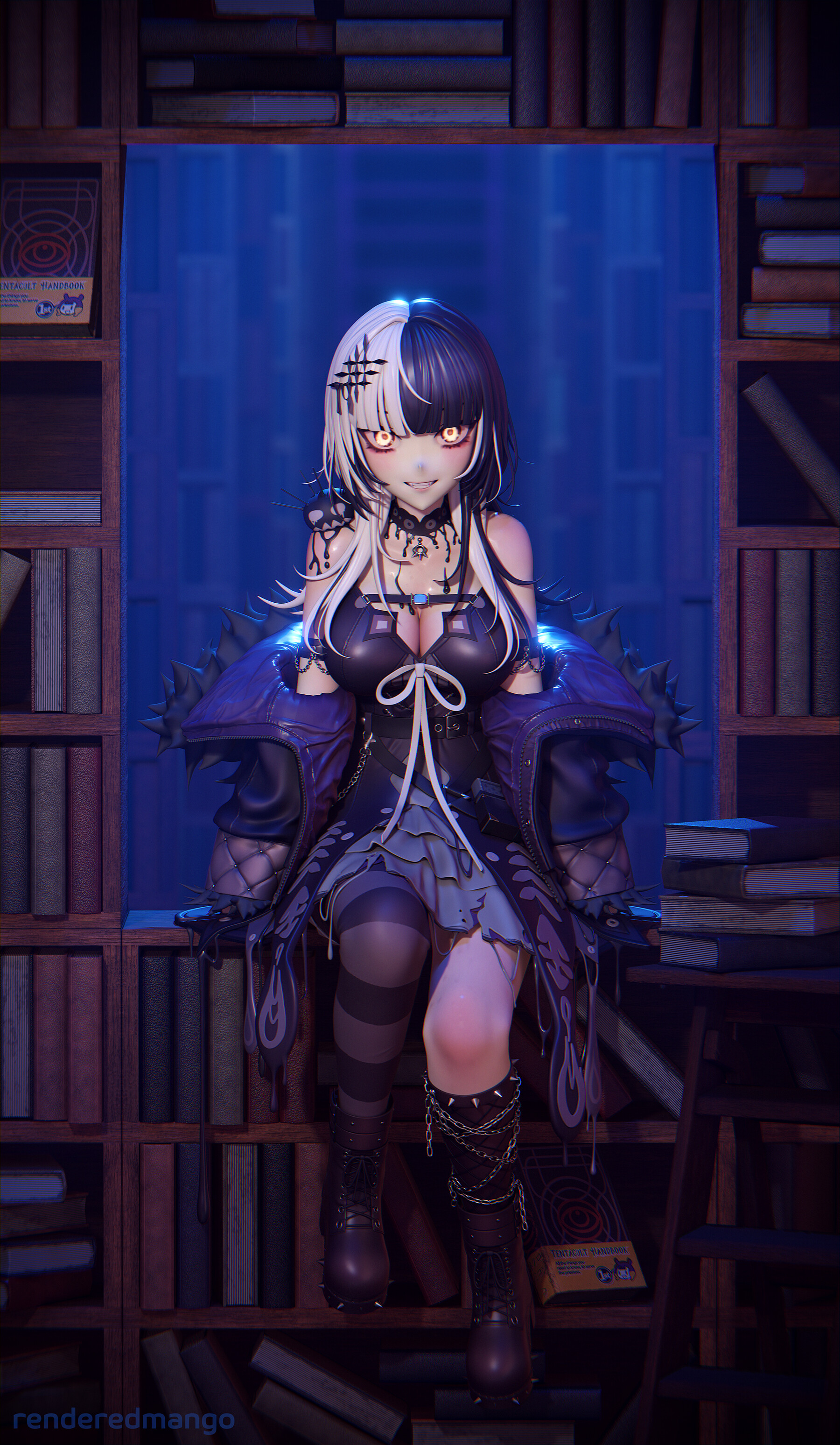 ArtStation - Shiori Novella - Hololive EN Advent Fanart