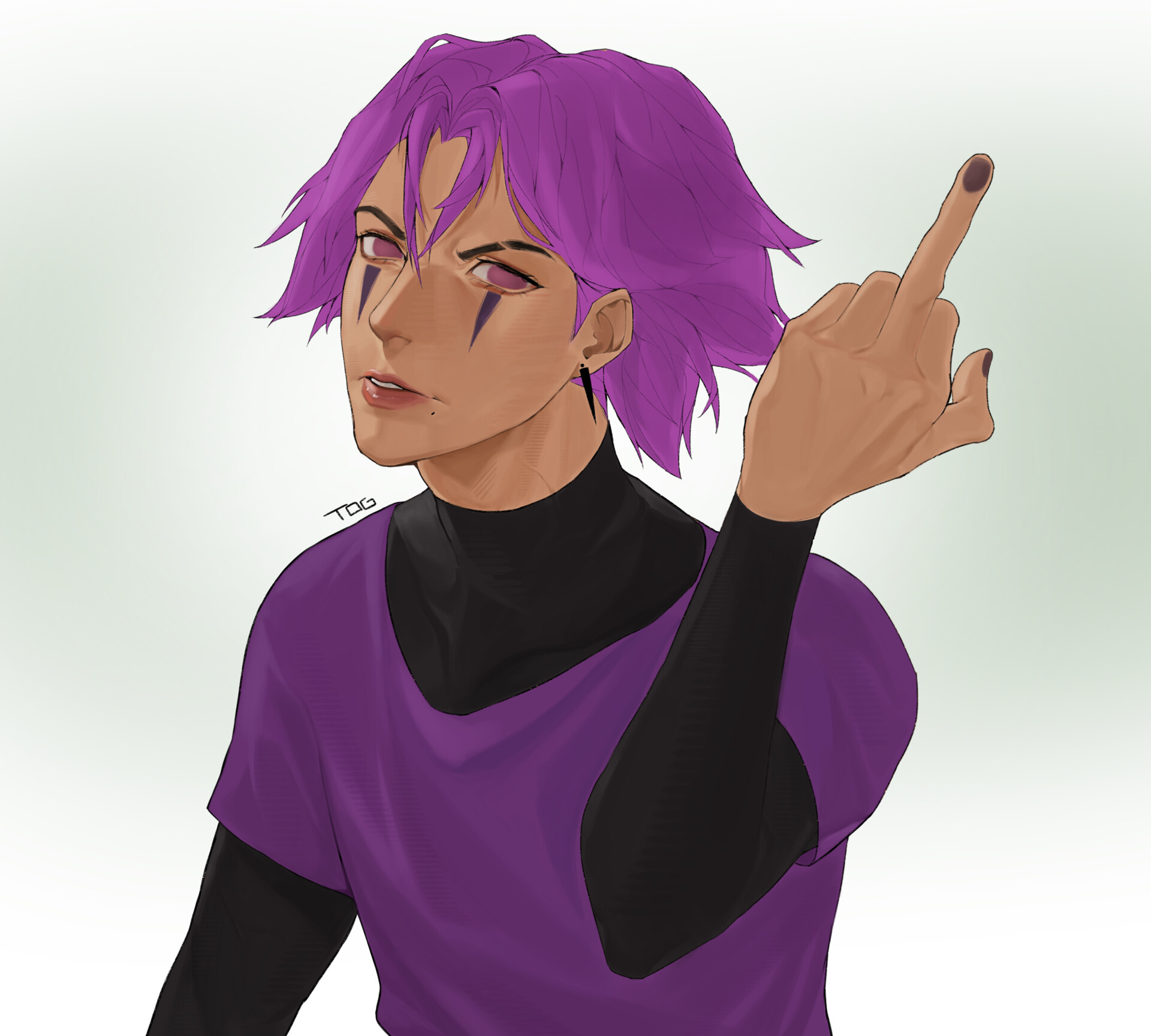 ArtStation - Edgy Dude - OC