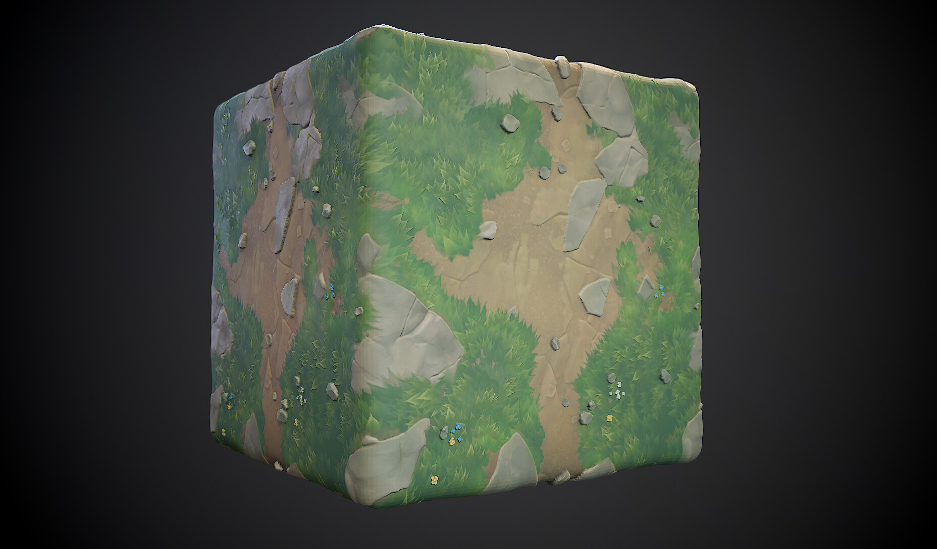 ArtStation - Stylized Grass material ( Substance Designer)