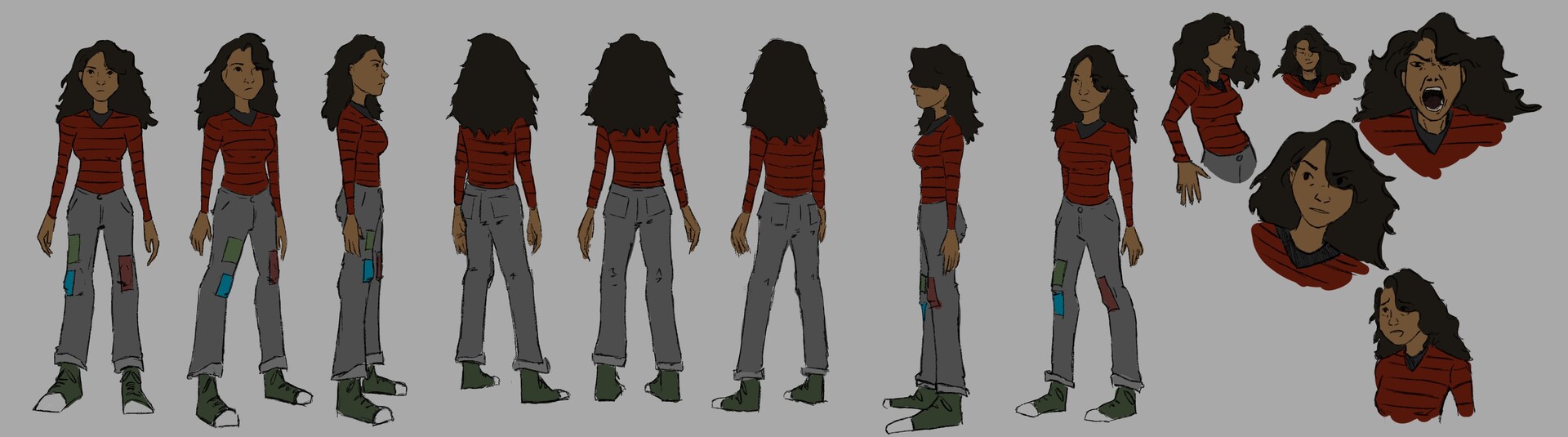 ArtStation - Character Design development