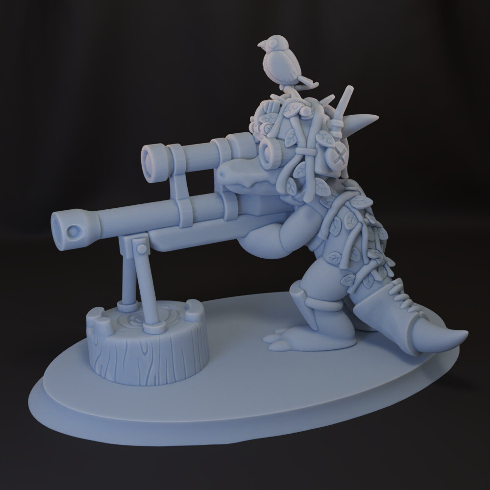 ArtStation - kobold commando sniper