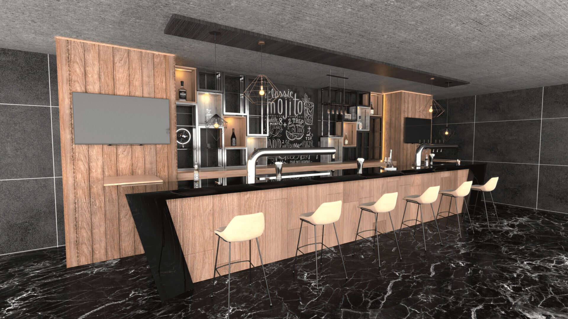 ArtStation - Café Architect Design