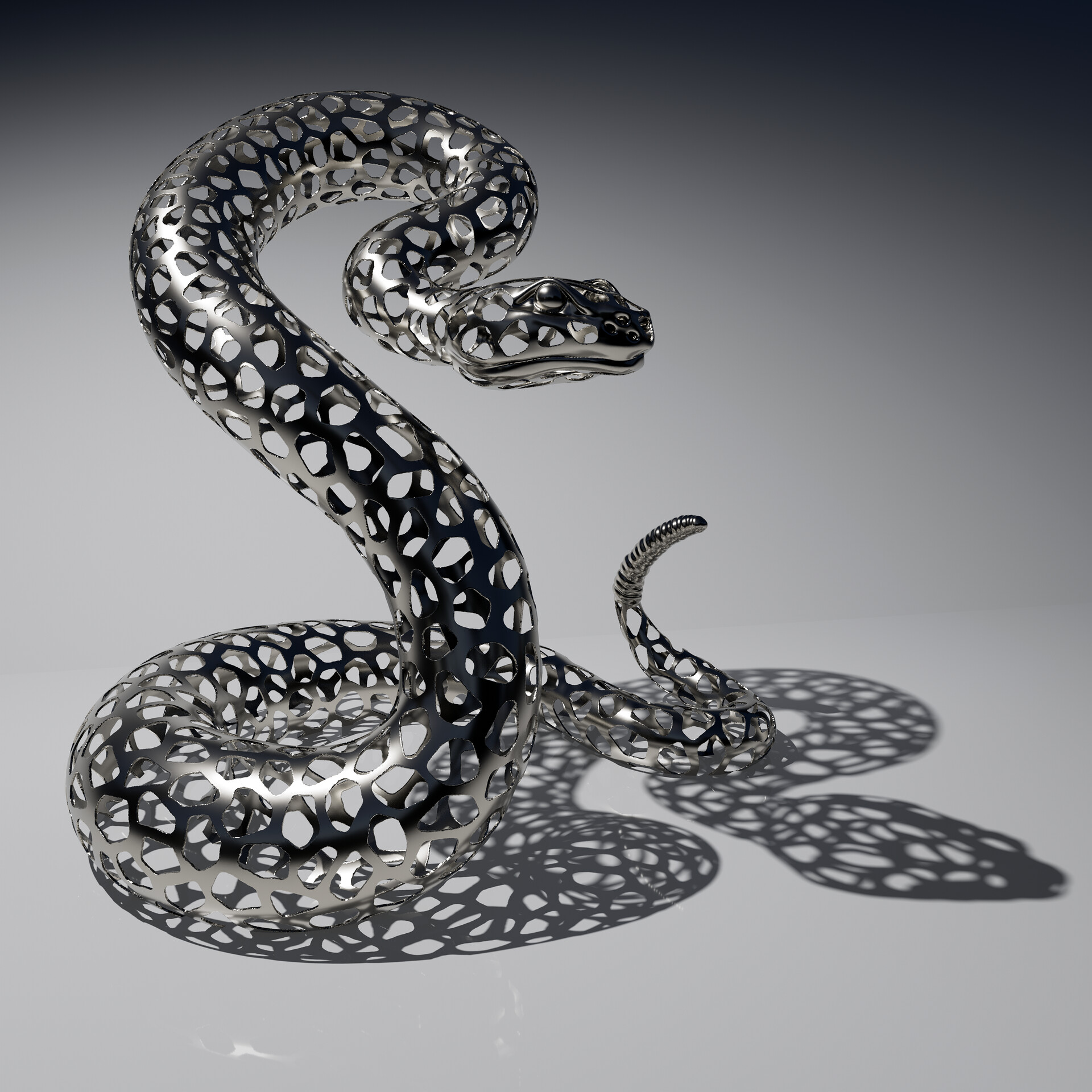 ArtStation - Snakes for 3D print