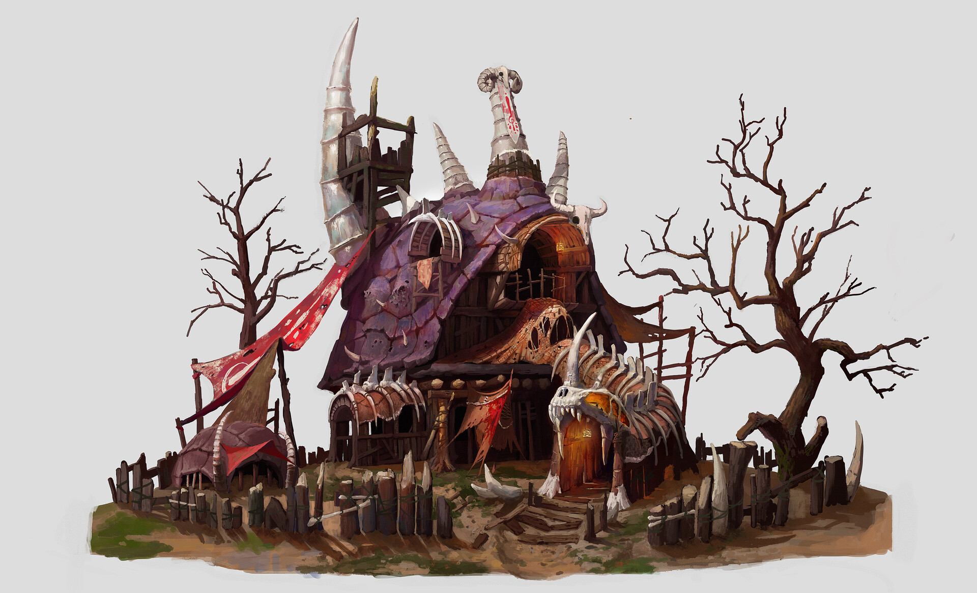 ArtStation - Ork's house