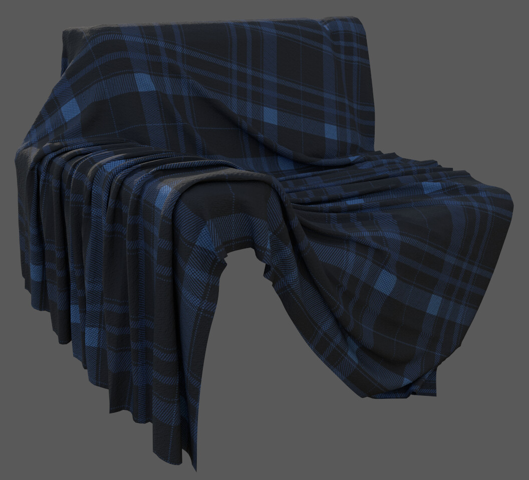 ArtStation - Cloth Simulation in Maya