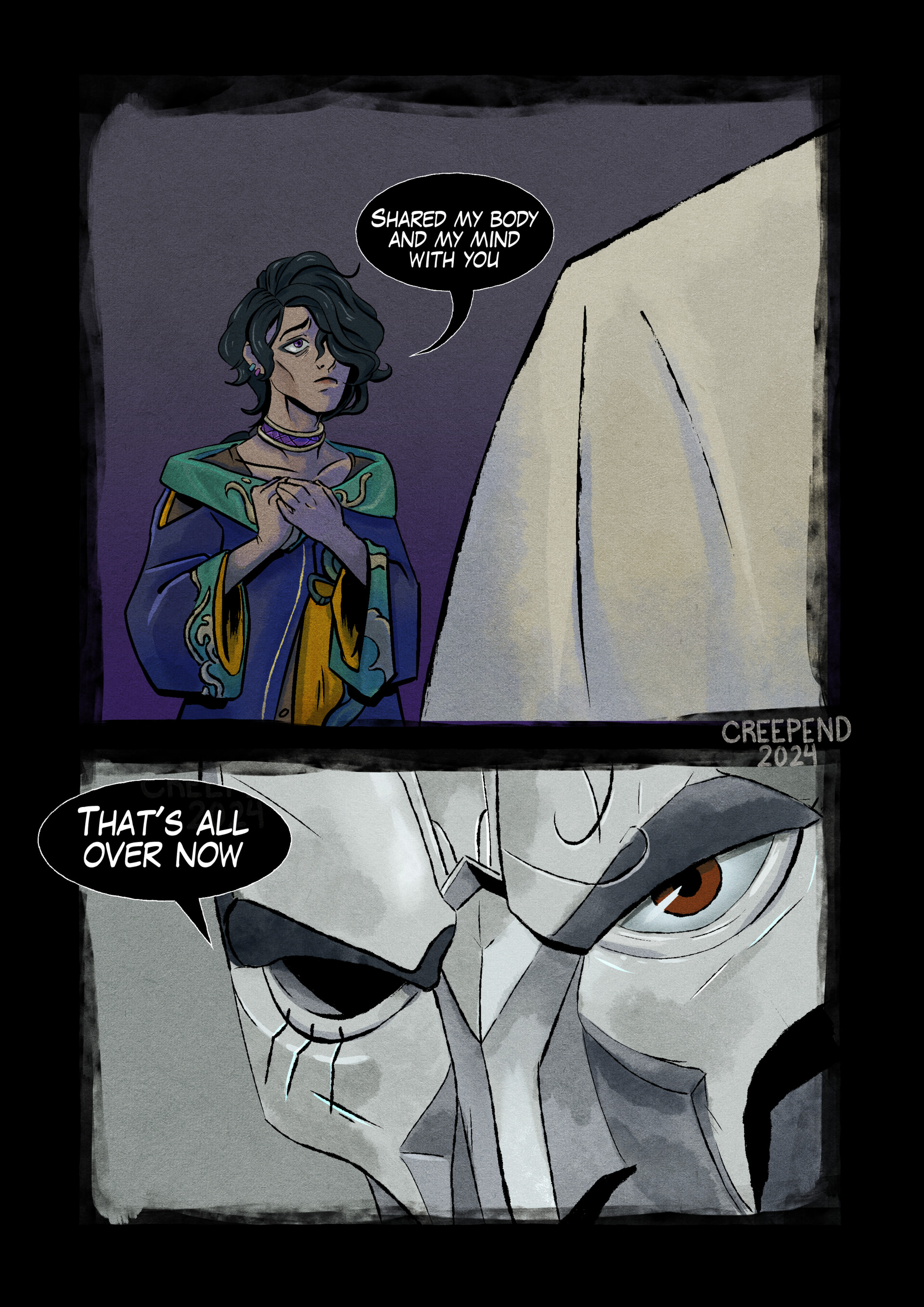 ArtStation - Cruel world mini comic