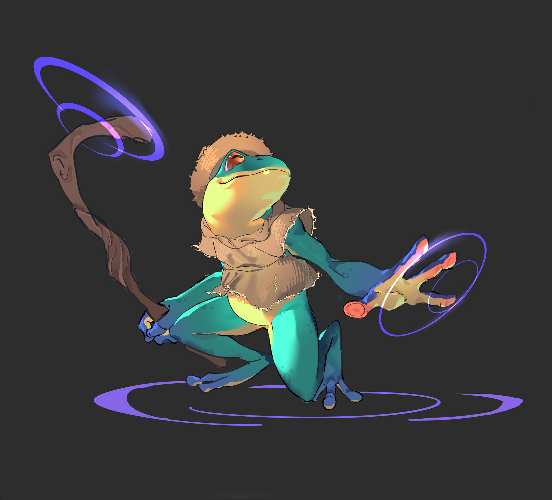 ArtStation - Comission frog :)