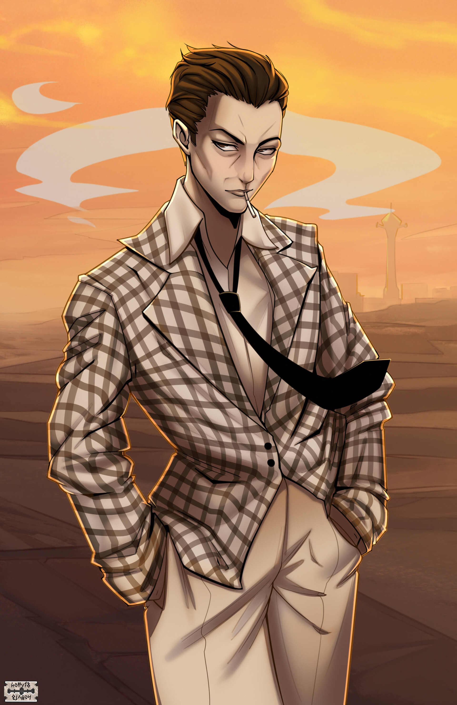 ArtStation - Benny Fallout NV