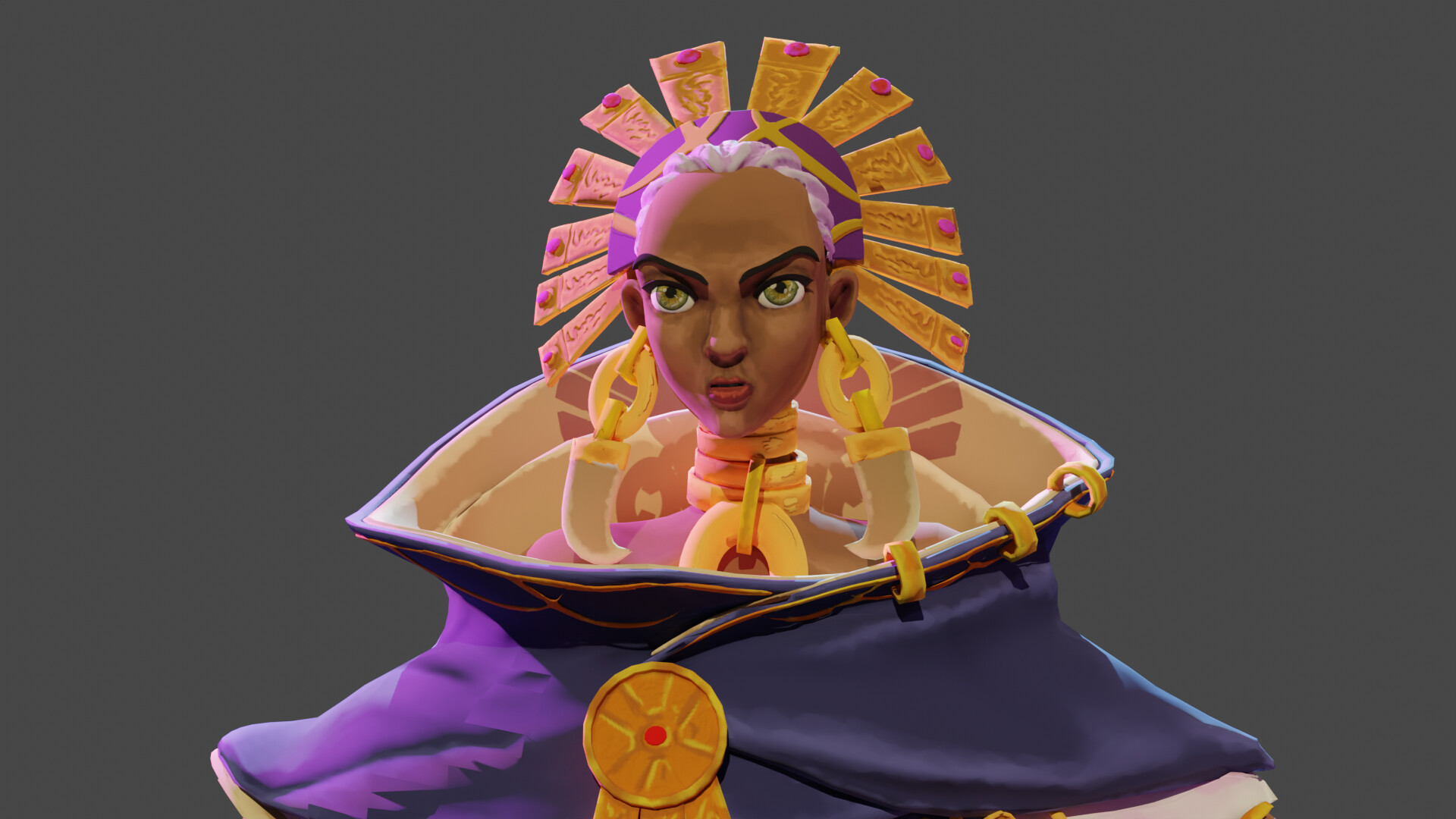 ArtStation - Storm lady