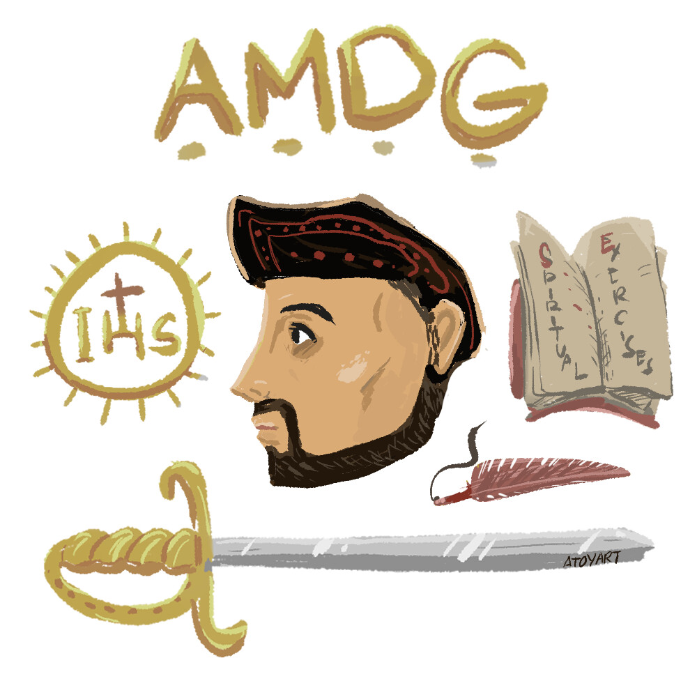 ArtStation - Saint Ignatius of Loyola