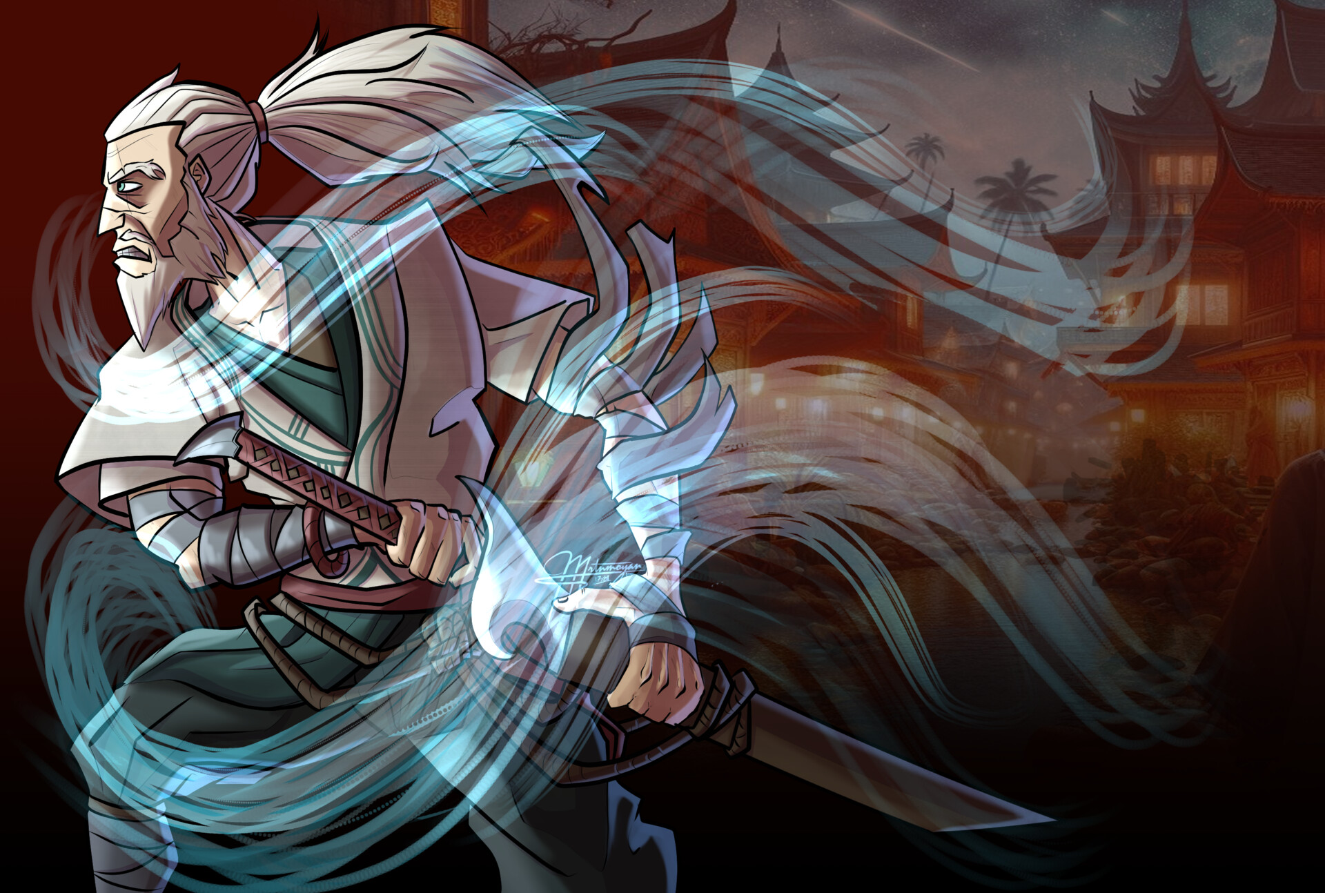 ArtStation - Foreseen Yasuo fanart