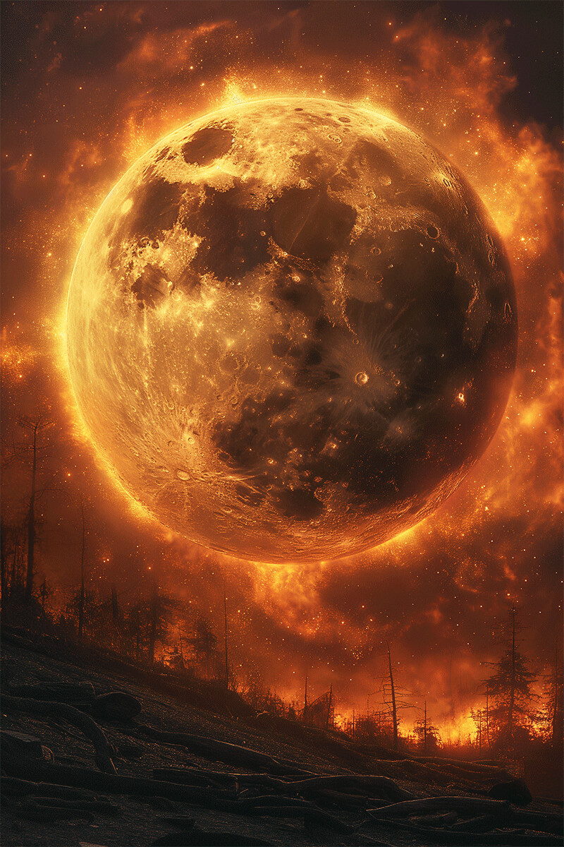 ArtStation - Burning Sky