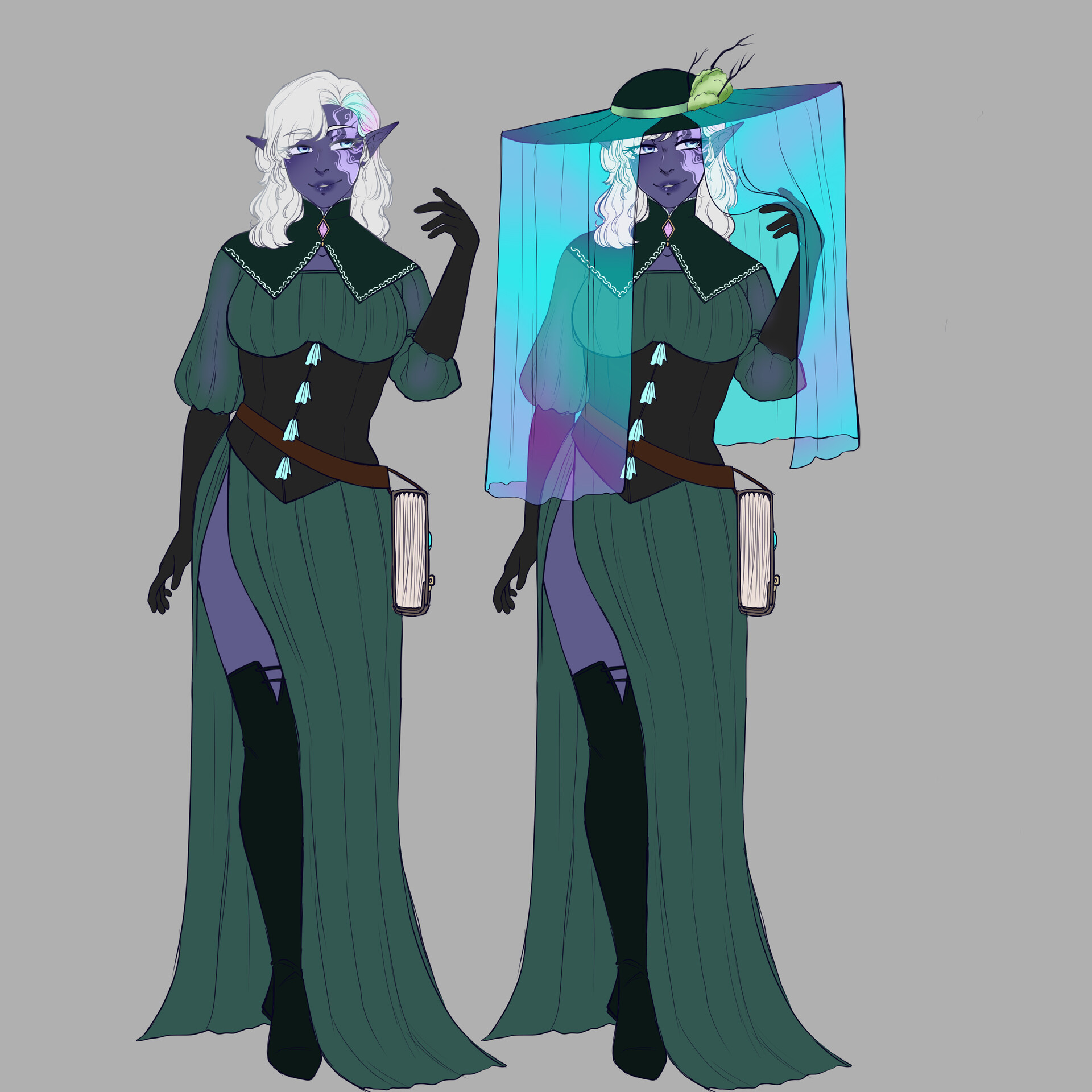 ArtStation - Character Concept - Archfey Warlock