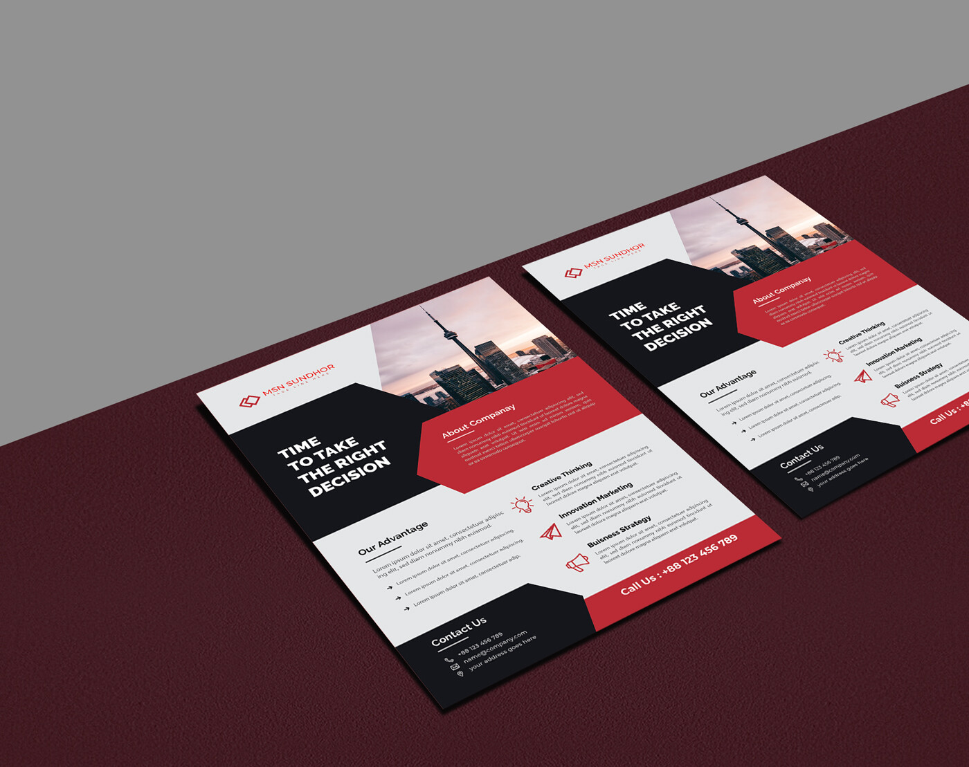 ArtStation - Trendy Flyer