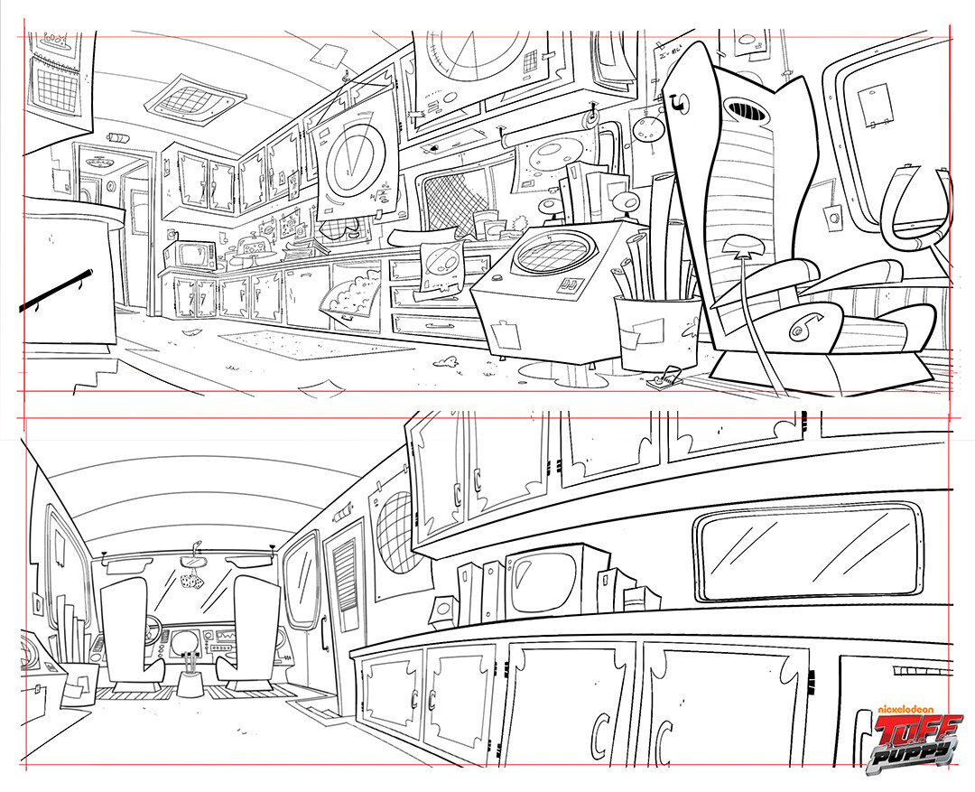 ArtStation - Tuff Puppy Backgrounds