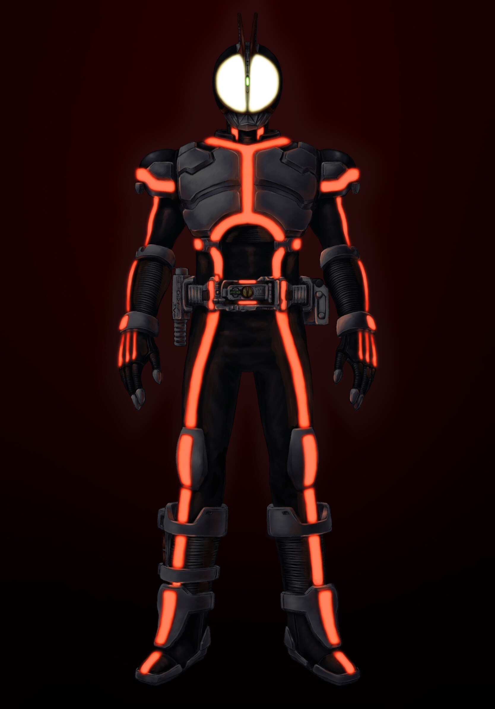 ArtStation - Masked Rider 555 Photon Blood