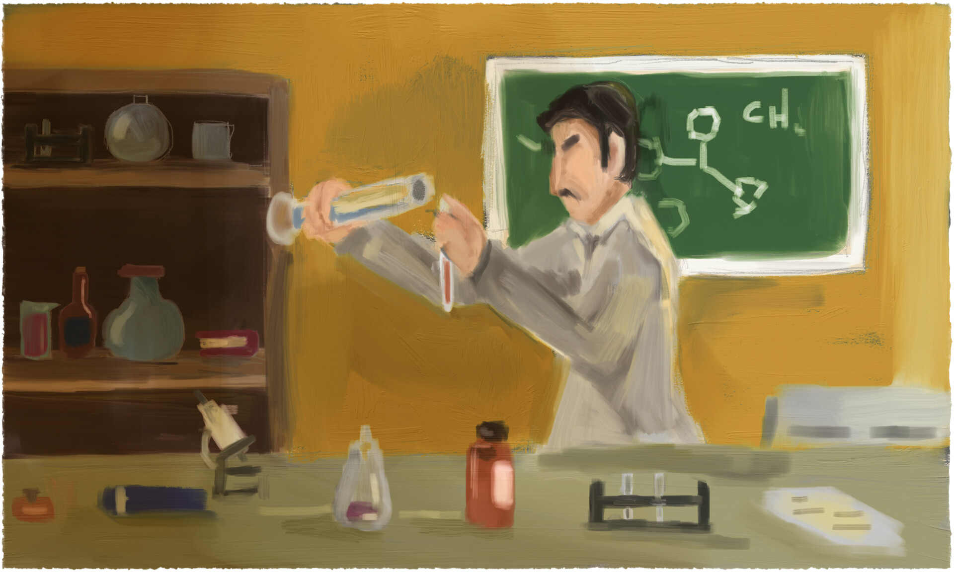 ArtStation - Color Keys : Scientist