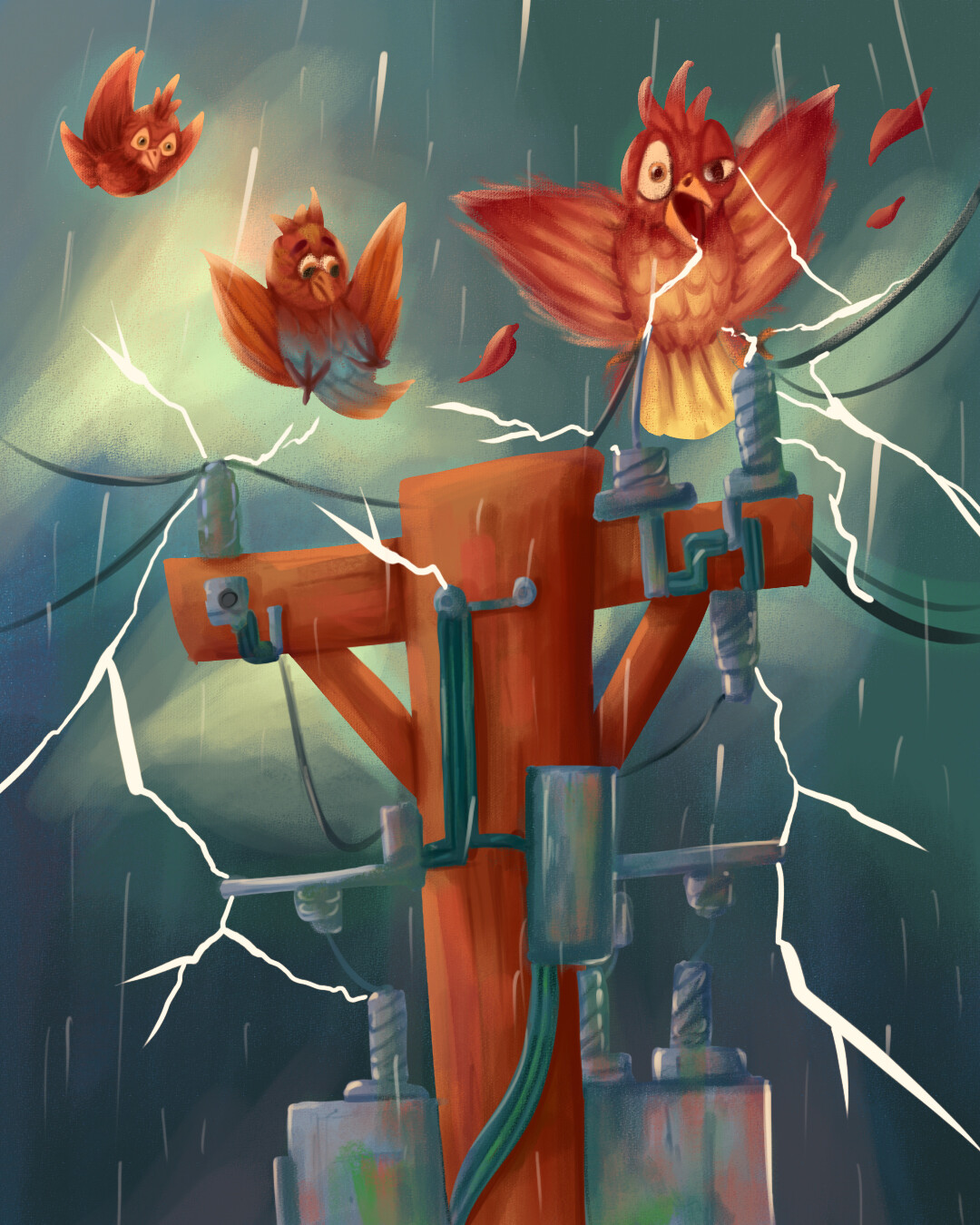 ArtStation - Unexpected sparks