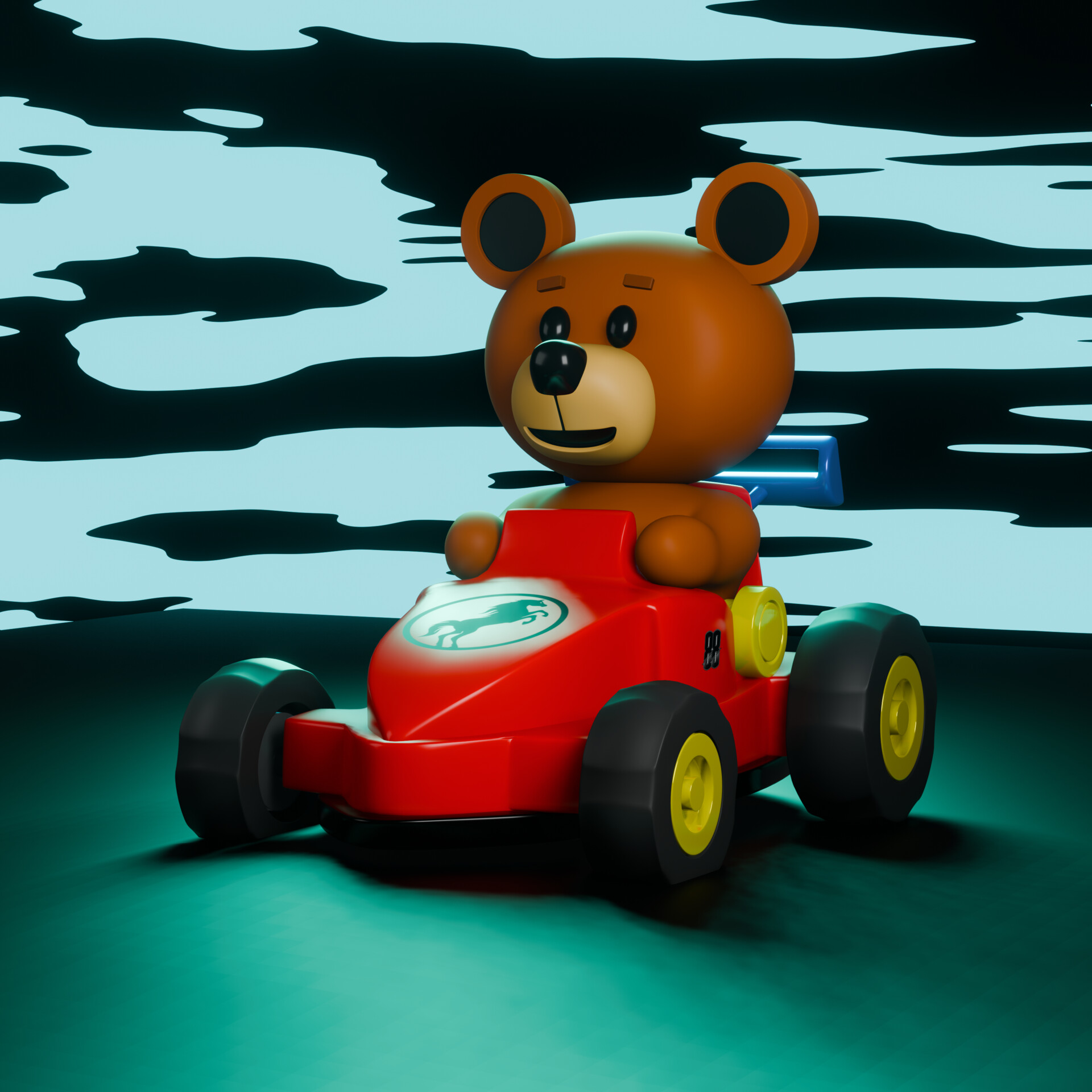 ArtStation - Driver bear