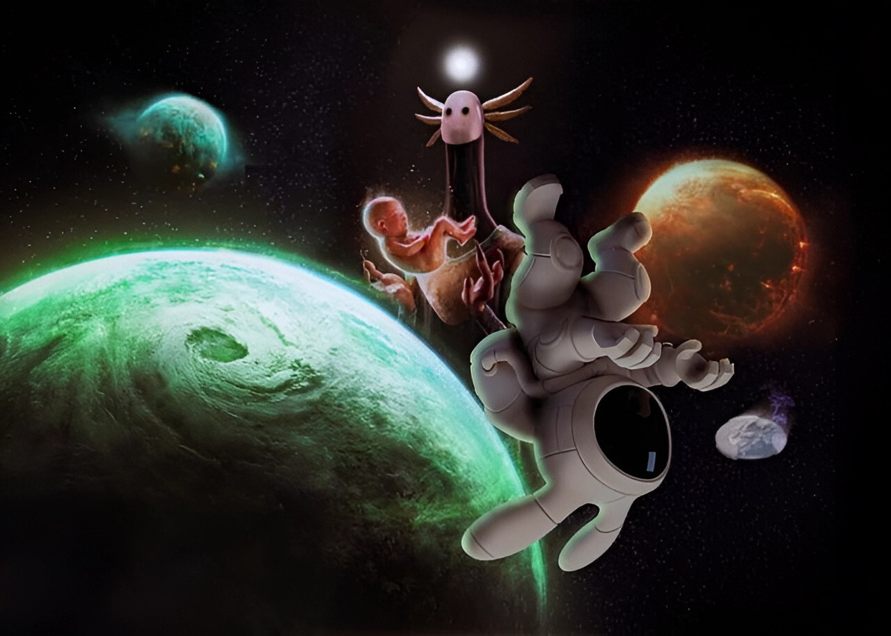 ArtStation - RABBİT in Space