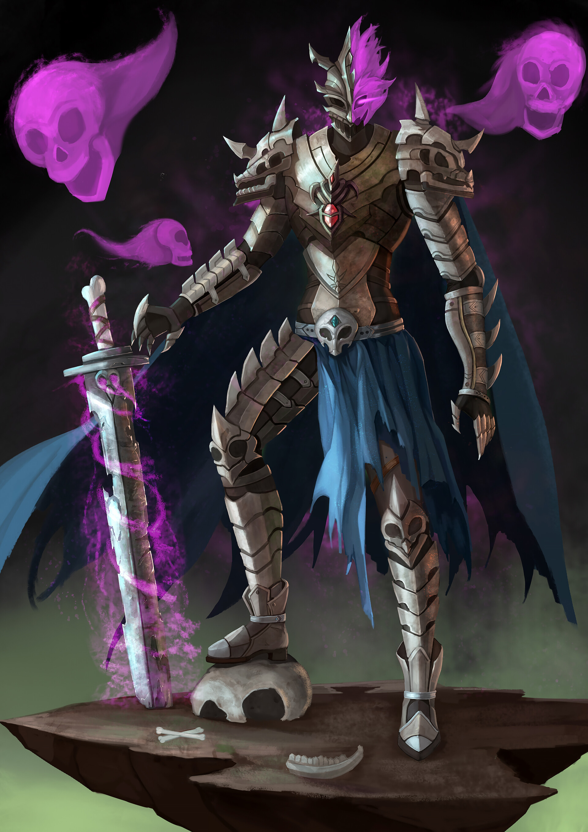 ArtStation - undead knight